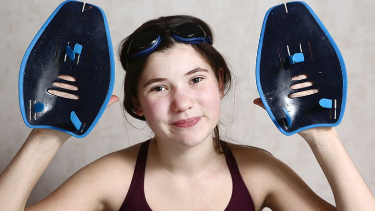 How to Swim with Paddles | Fit Active Living